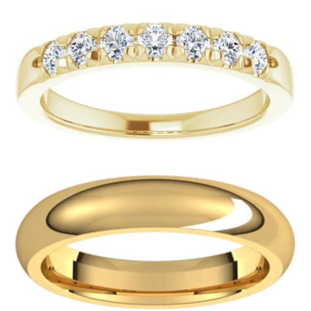 French Style Diamond Wedding Ring DIY Workshop Package - LaProng Jewelers